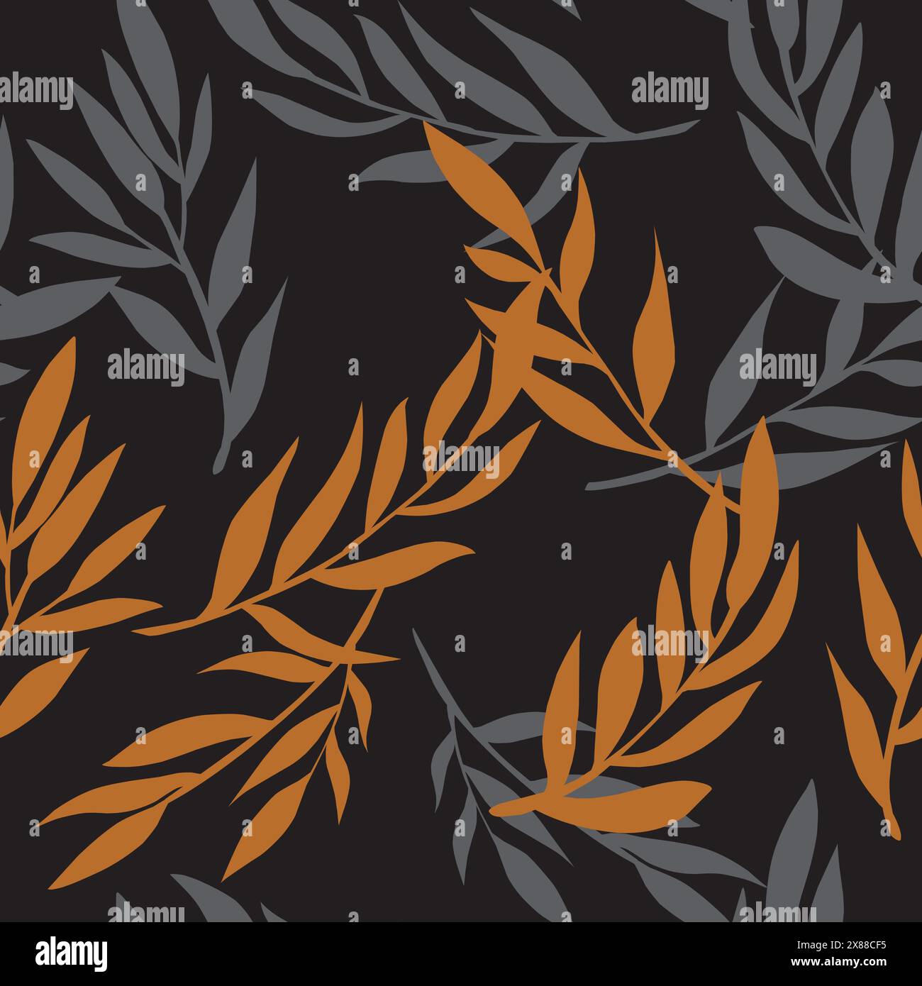Vector seamless overlapping pattern Stock Vector Image & Art - Alamy