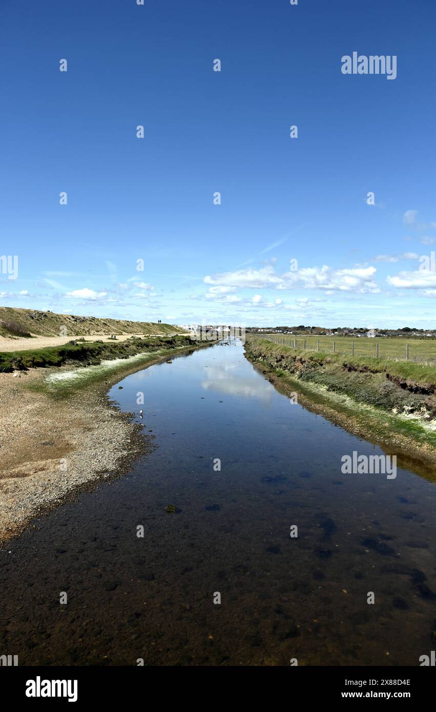 A landscape photograph of a river in Hampshire Stock Photo - Alamy