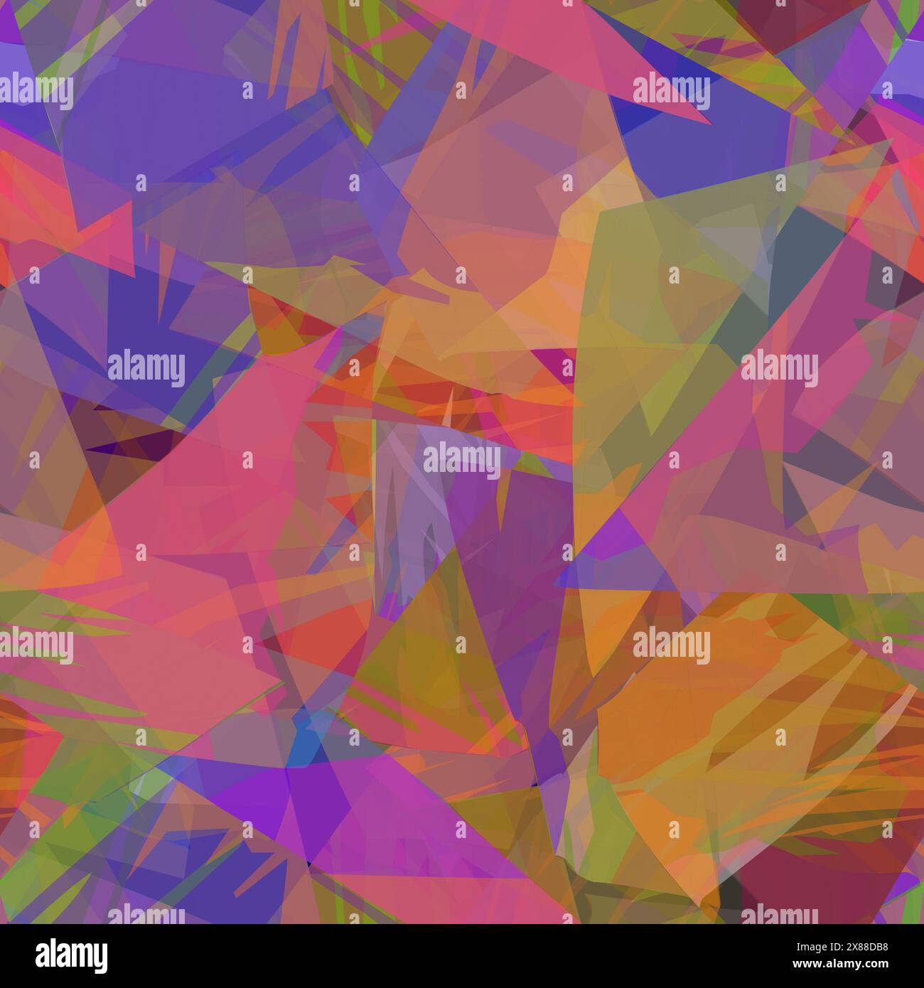 Vector seamless overlapping pattern Stock Vector Image & Art - Alamy