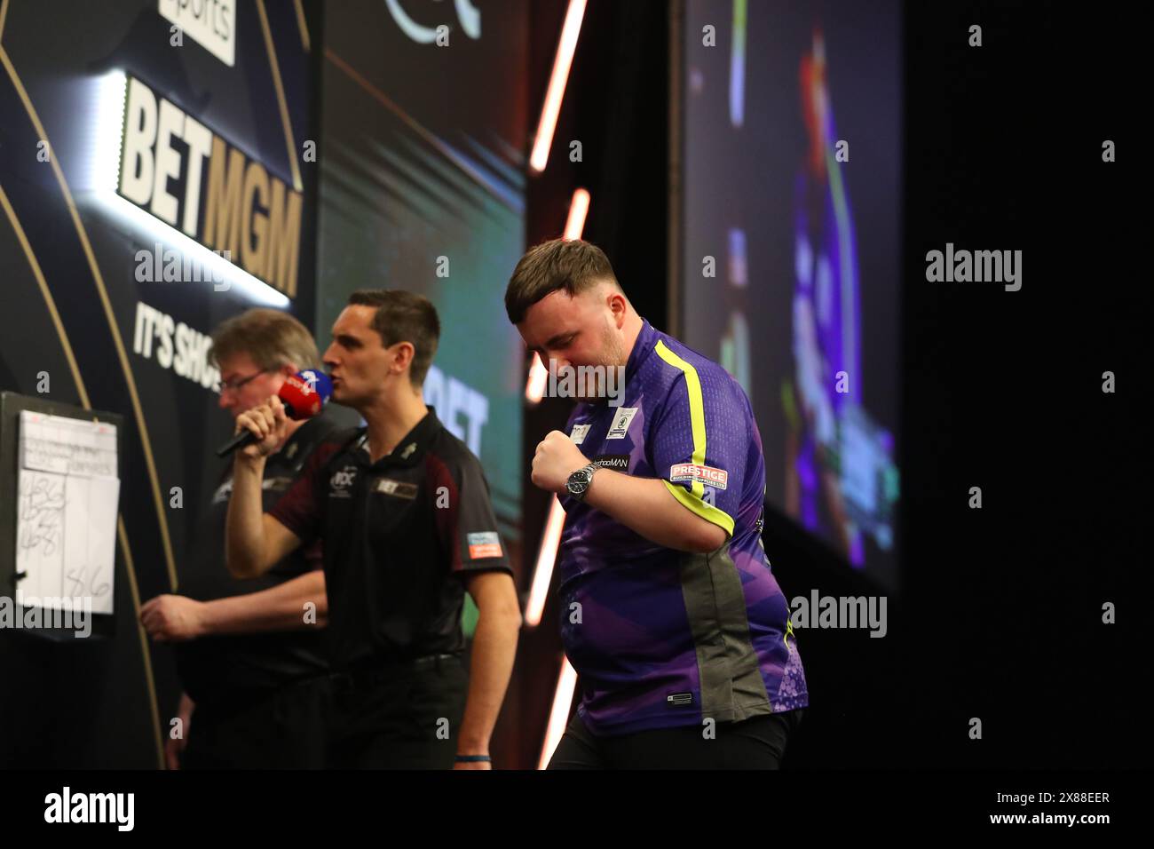 23rd May 2024; O2 Arena, London, England; 2024 PDC Premier League Darts ...