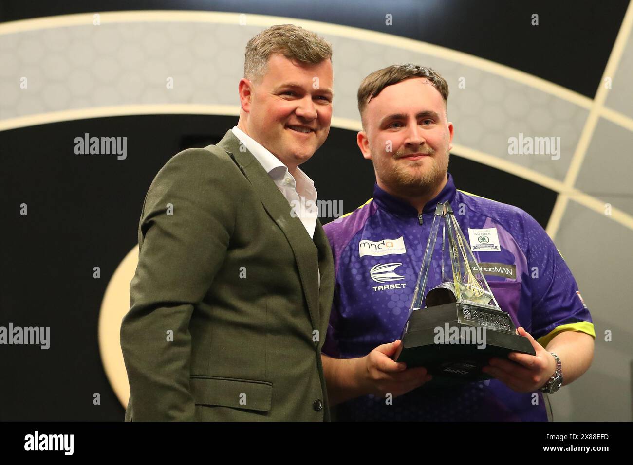 23rd May 2024; O2 Arena, London, England; 2024 PDC Premier League Darts ...