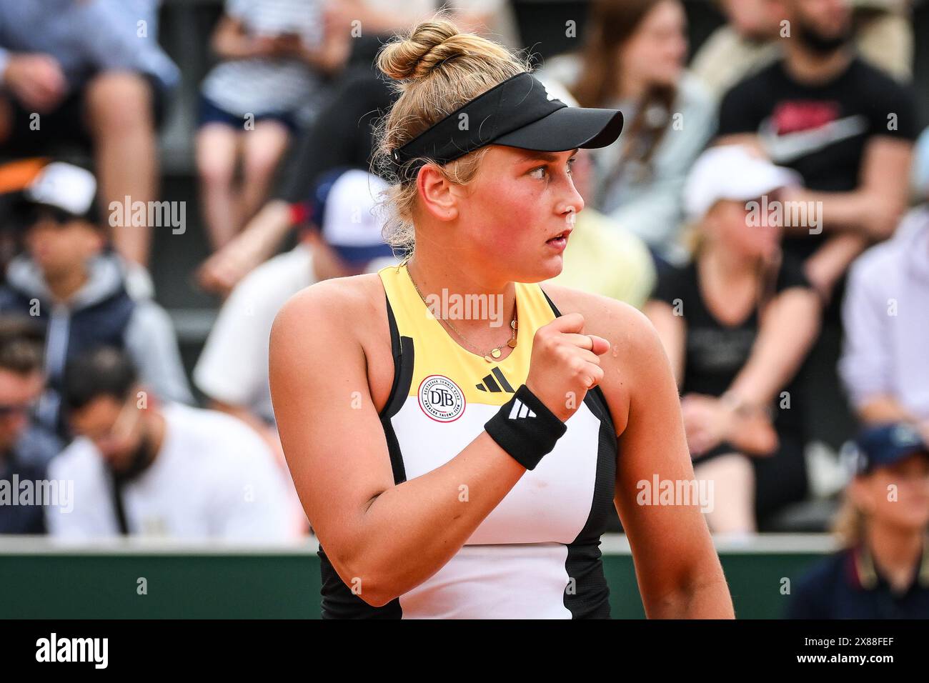 Paris, France. 20th May, 2024. Nastasja SCHUNK of Germany celebrates ...