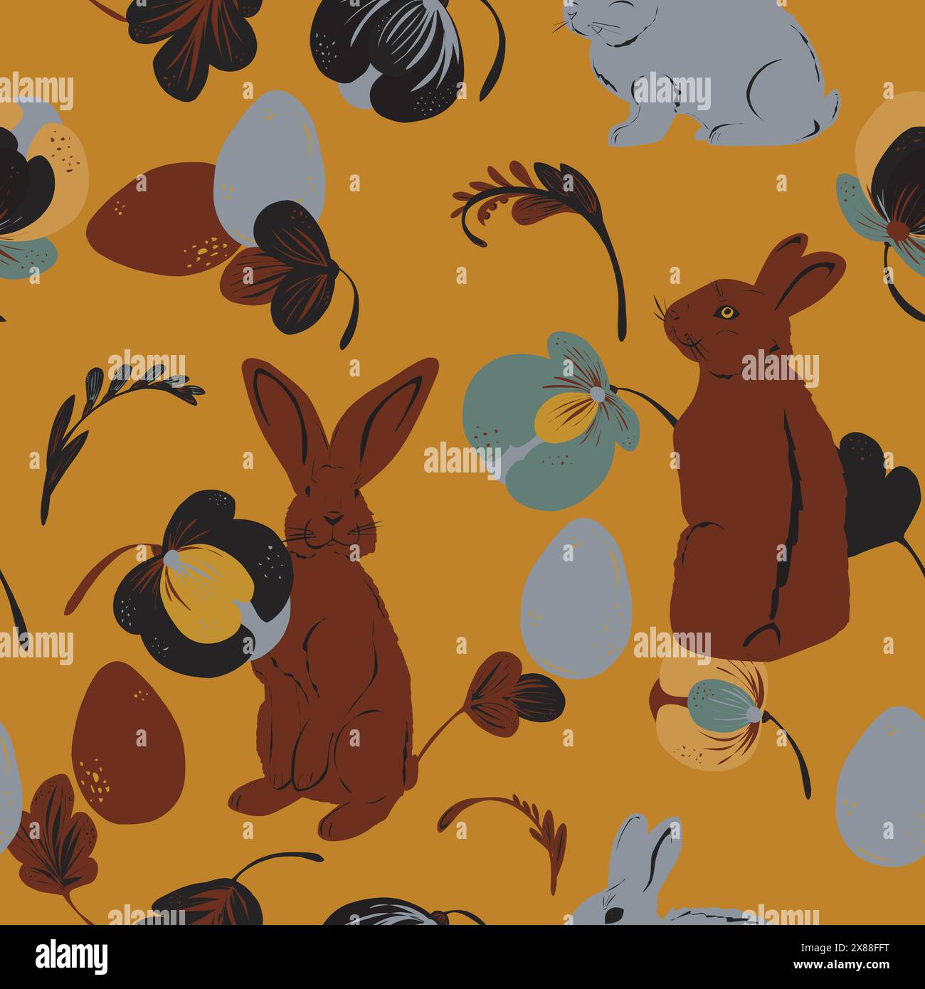 Vector seamless overlapping pattern Stock Vector Image & Art - Alamy