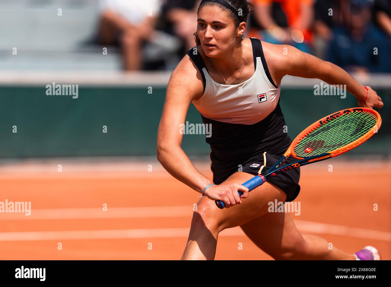 Julia RIERA (ARG) during the Roland-Garros 2024, ATP and WTA Grand Slam ...