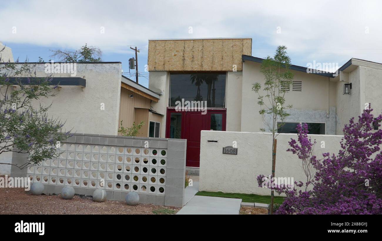 Las Vegas, Nevada, USA 14th May 2024 Actor Phil Foster Former Home ...