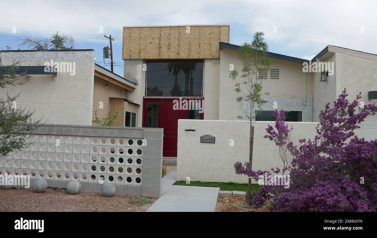 Las Vegas, Nevada, USA 14th May 2024 Actor Phil Foster Former Home ...