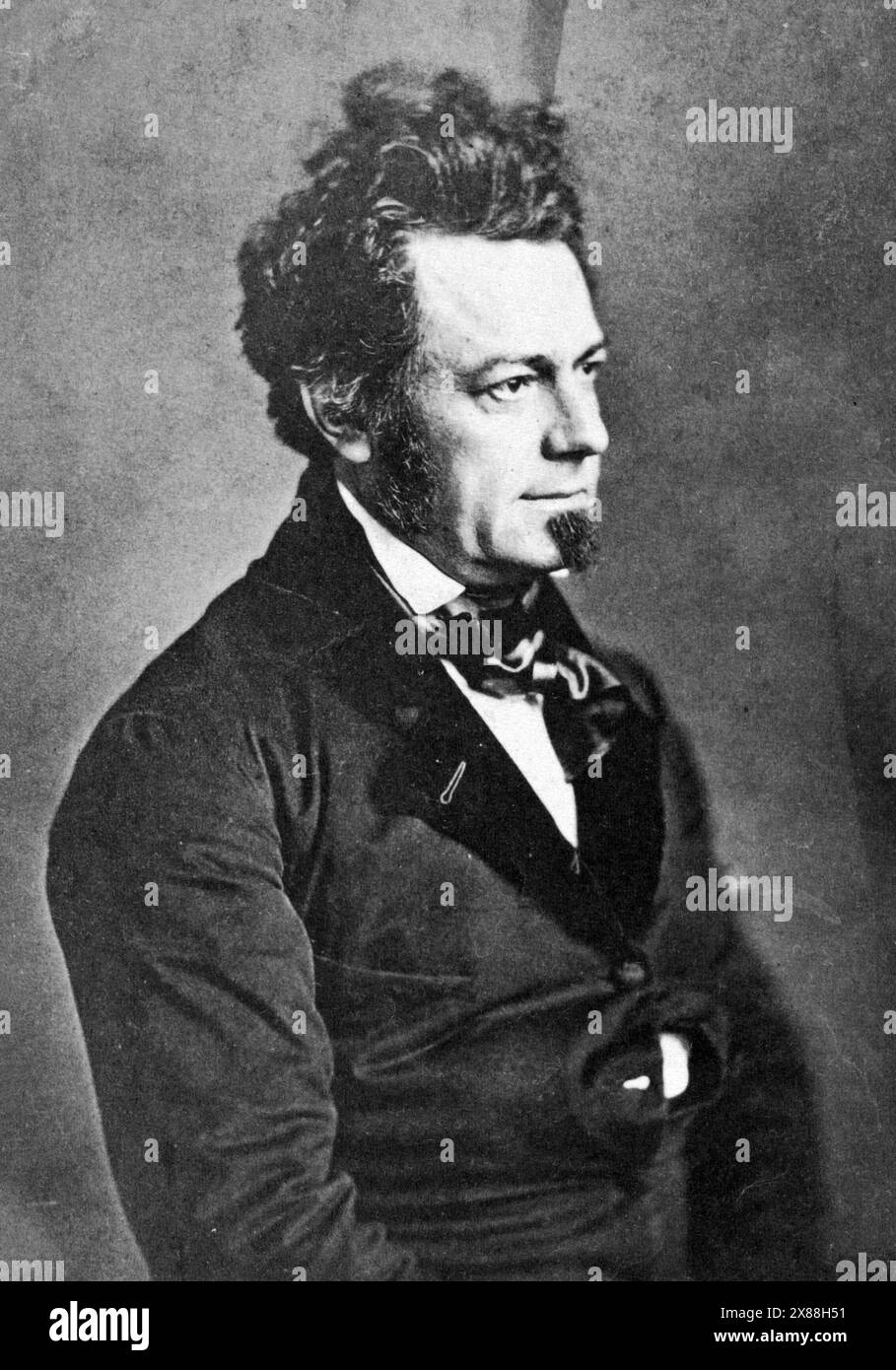 Edwin Forrest (1806 – 1872) American Shakespearean actor Stock Photo ...