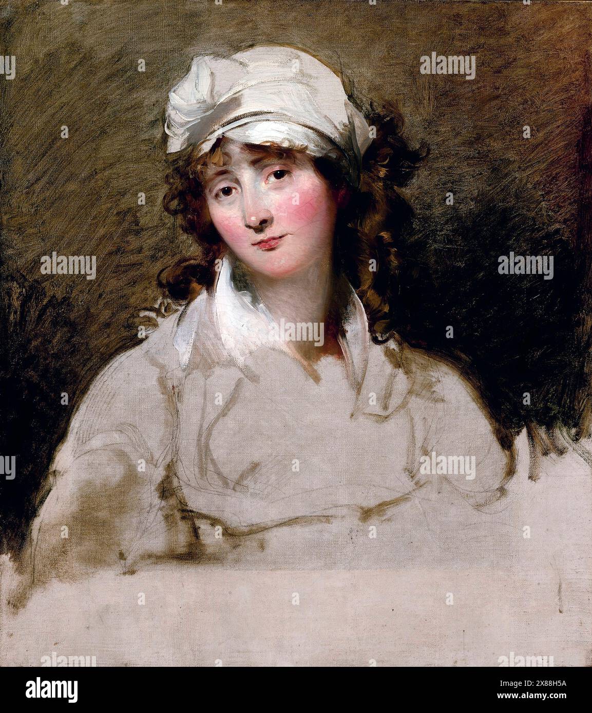 Elizabeth Inchbald (1753 – 1821) English novelist and actress. Portrait ...