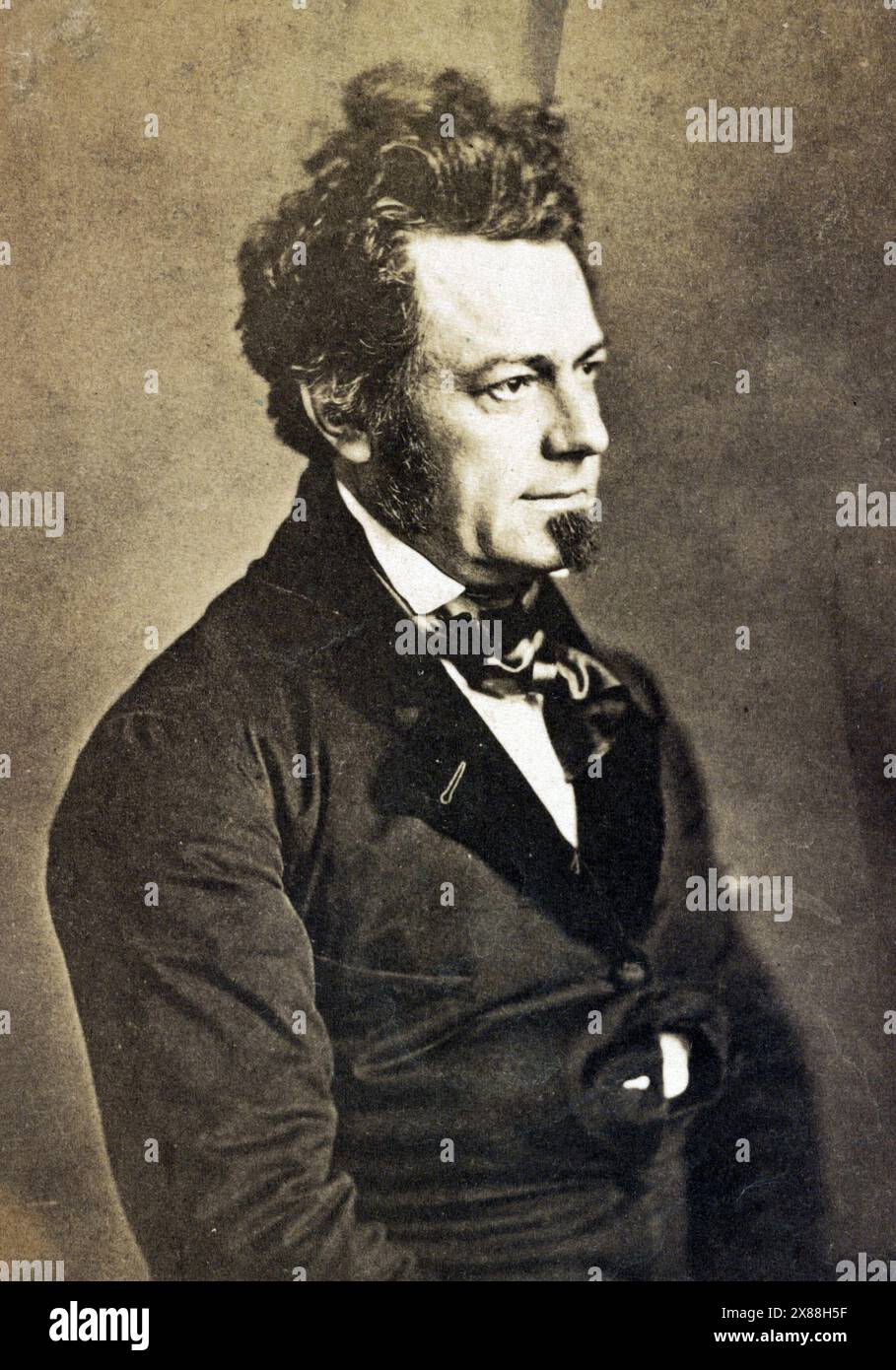 Edwin Forrest (1806 – 1872) American Shakespearean actor Stock Photo ...