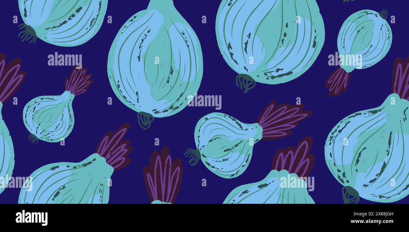 Vector seamless overlapping pattern Stock Vector Image & Art - Alamy