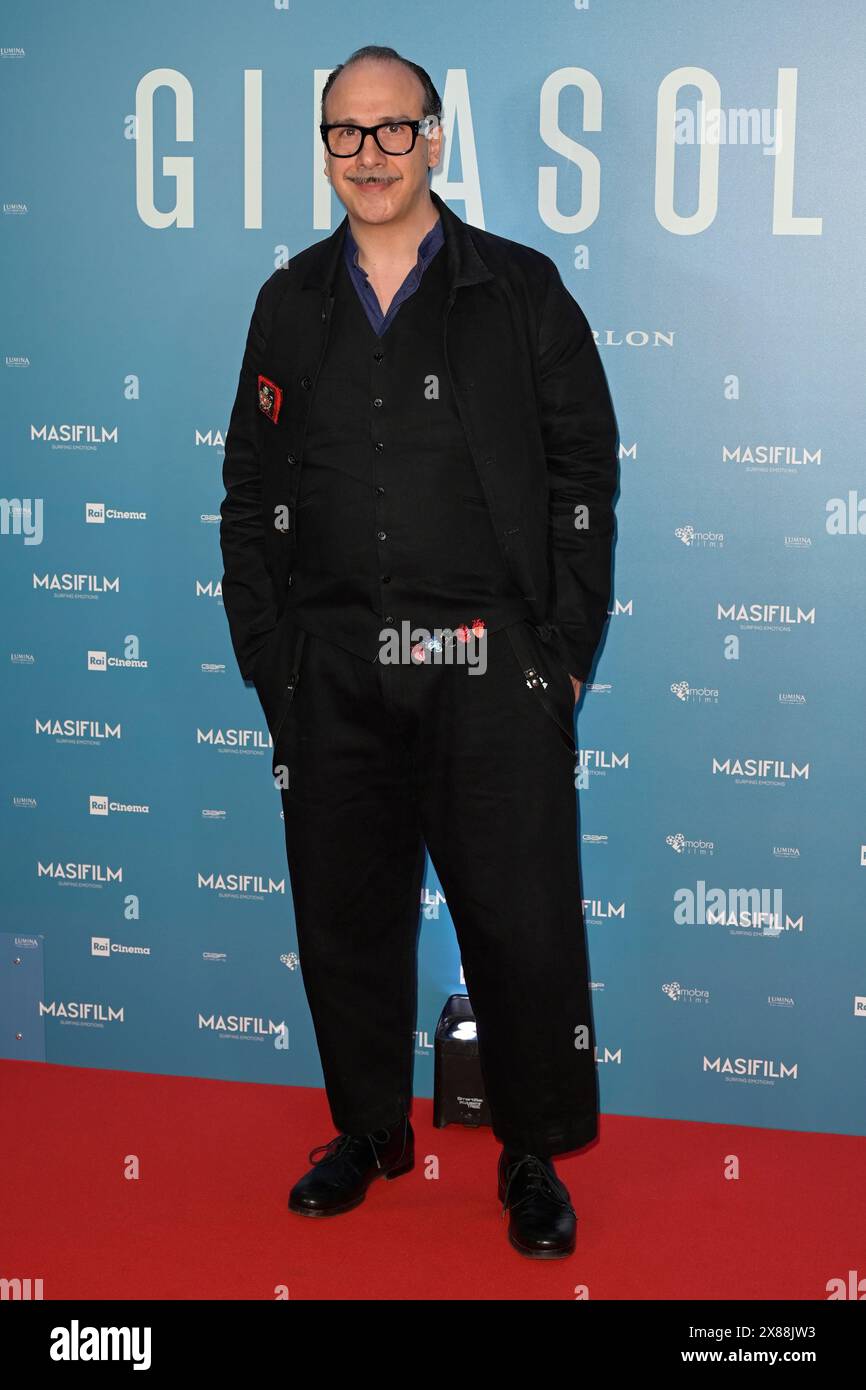 Rome, Italy. 23rd May, 2024. Mario Pirrello attends the red carpet of ...