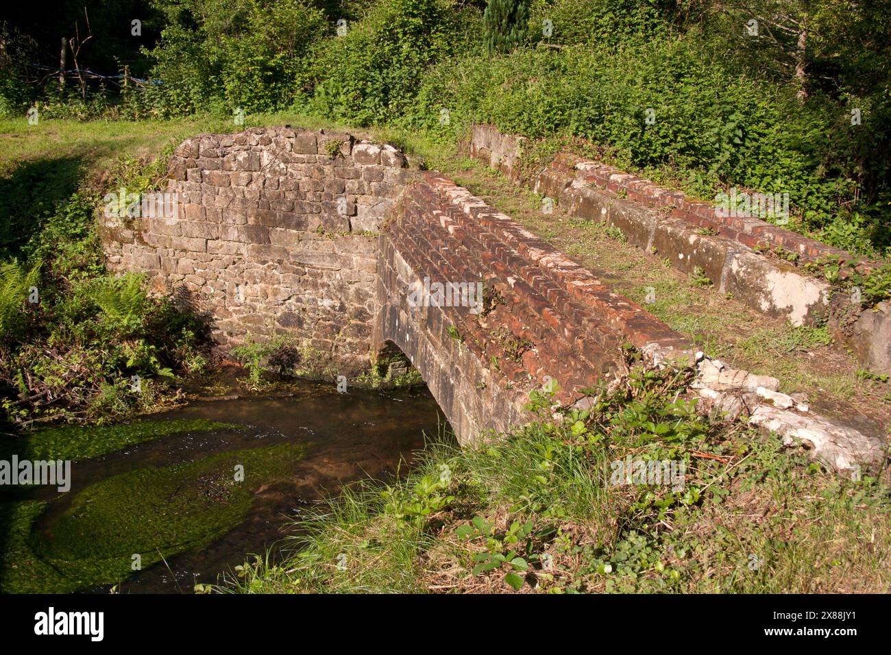 17th century Radford Aqueduct historic irrigation system & scheduled ...