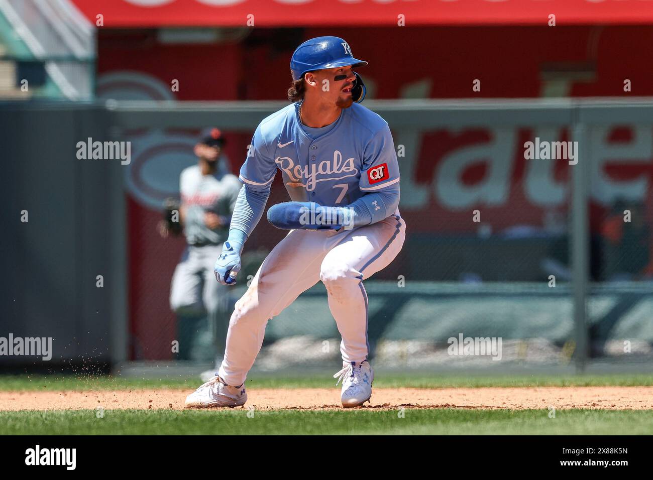 May 22, 2024: Kansas City Royals shortstop Bobby Witt Jr. (7) during a ...