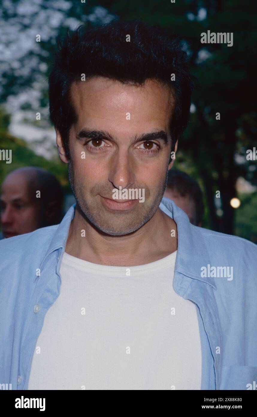 David Copperfield attends the CBS Upfront after-party at Central Park's ...