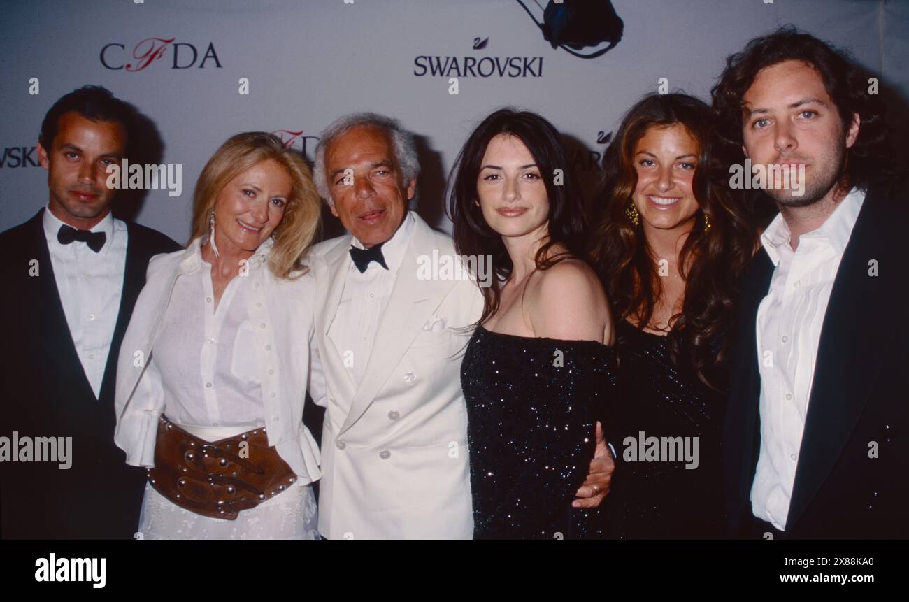 Andrew Lauren, Ricky Anne Loew-Beer, Ralph Lauren, Penelope Cruz, Dylan ...