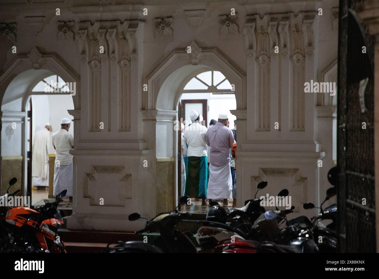 Kalutara, Sri Lanka. 09. 02. 2023 Islamic Prayer. Sri Lankan Muslims in ...