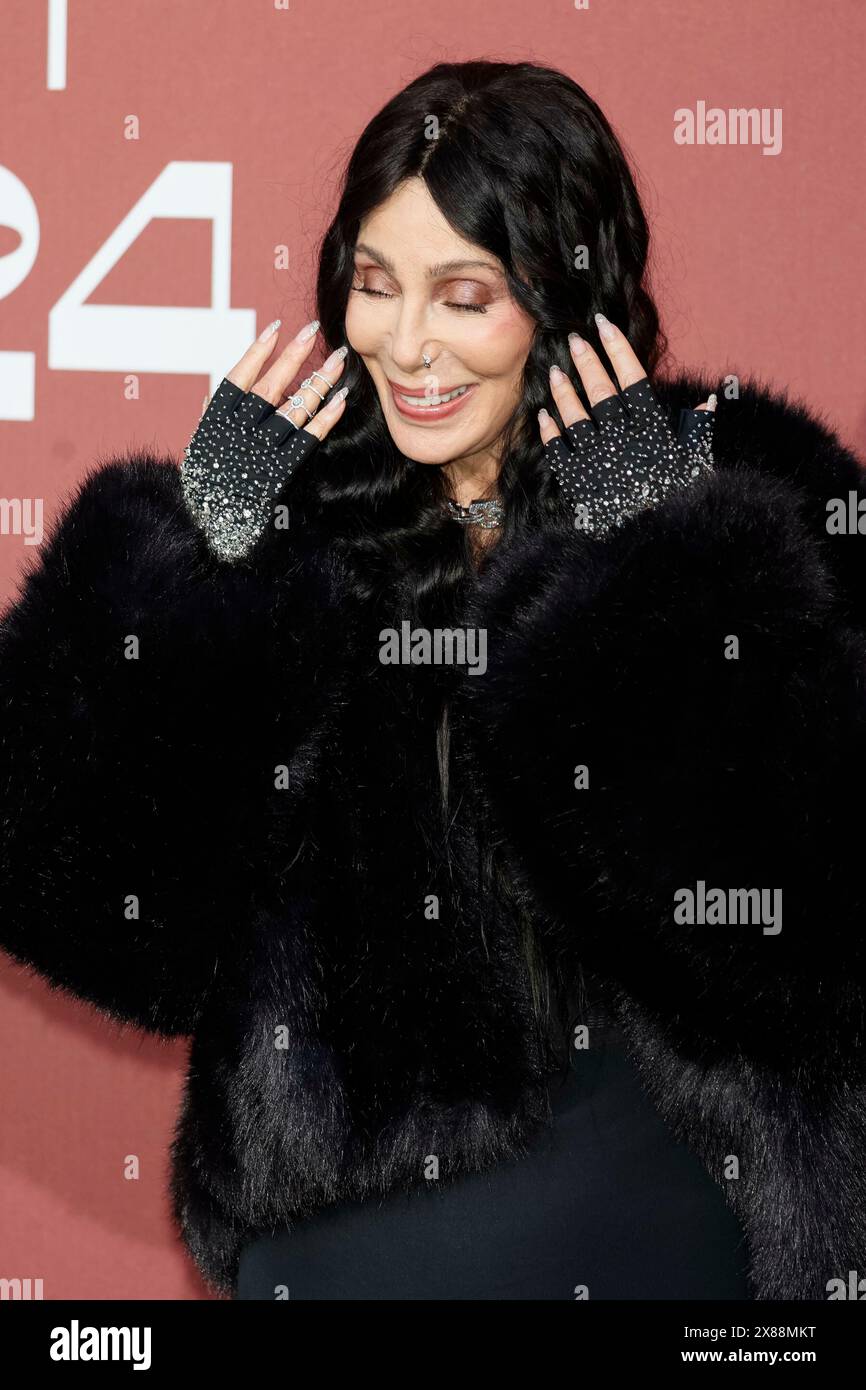 Cher attends the amfAR Cannes Gala 2024 during the 77th Annual Cannes ...