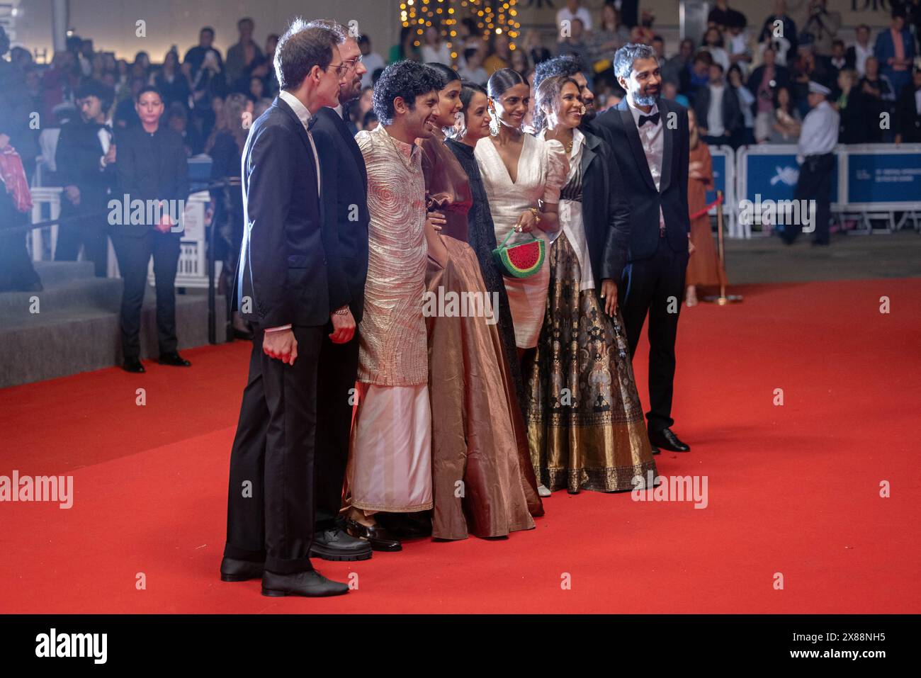 Cannes, France. 23rd May, 2024. Ranabir Das, Julien Graff, Hridhu ...