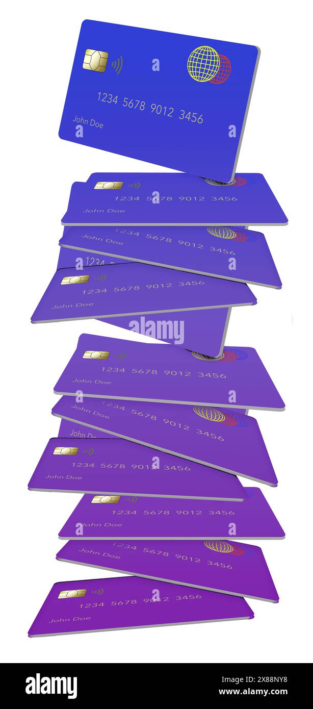 Tap card retail Cut Out Stock Images & Pictures - Alamy