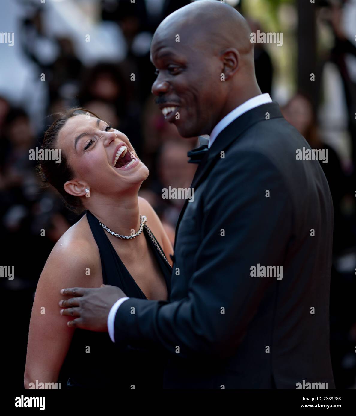 Cannes, France. 23th May, 2024. Adèle Exarchopoulos and Jean-Pascal ...