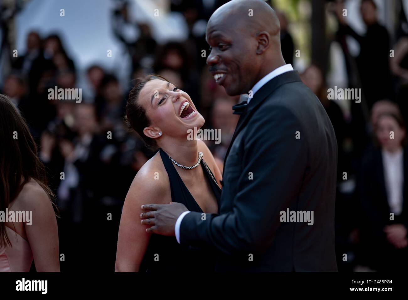 Cannes, France. 23th May, 2024. Adèle Exarchopoulos and Jean-Pascal ...