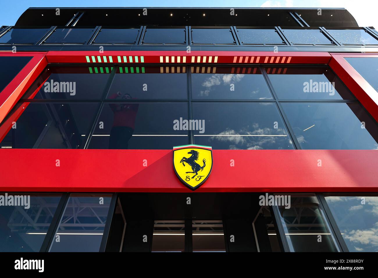 Monaco, Monaco. 23rd May, 2024. Circuit of Monaco Ferrari hospitality ...