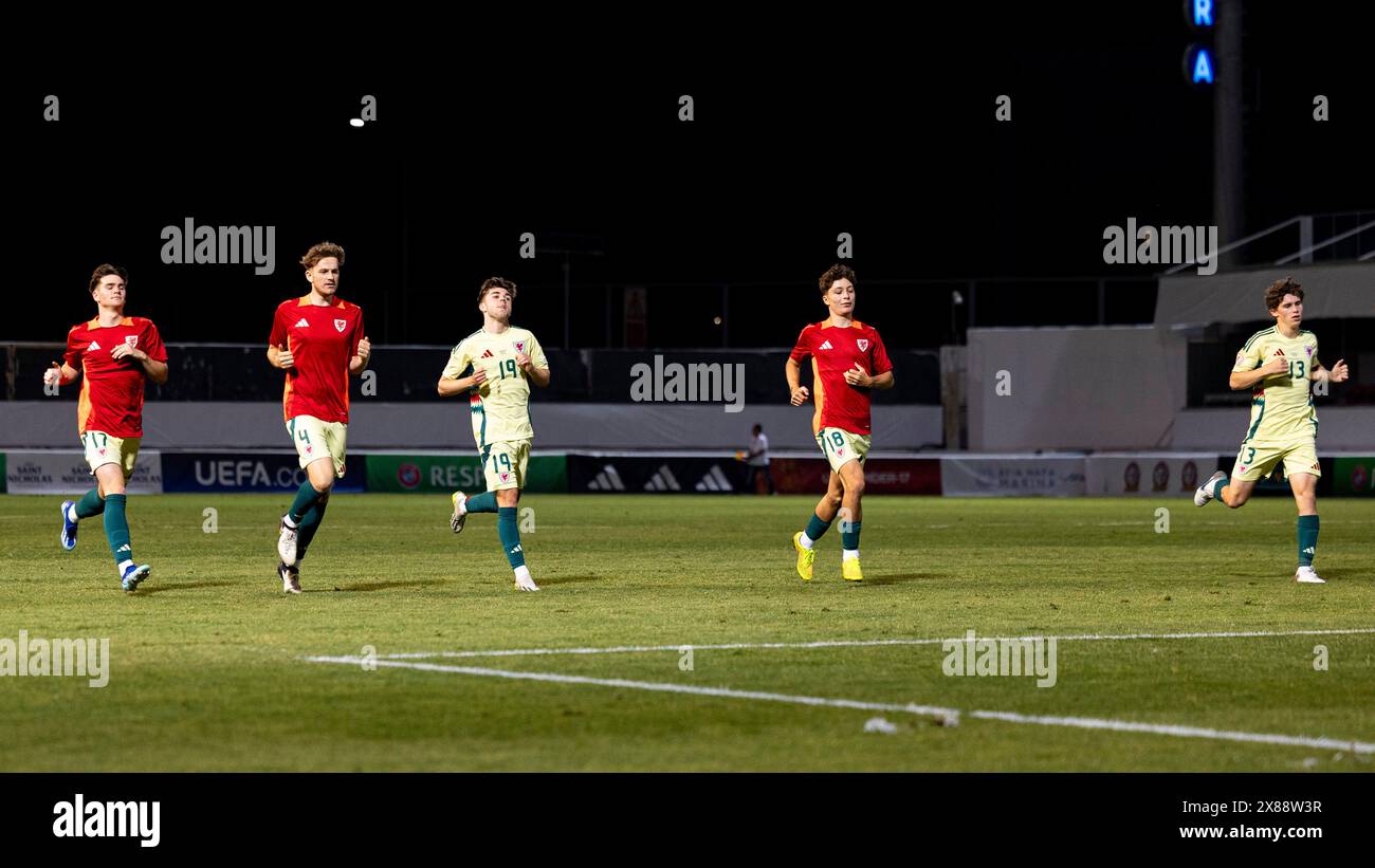 LARNACA, CYPRUS - 23RD MAY 2024: Zac King-Phillips, Rhys Morrish, Jake ...