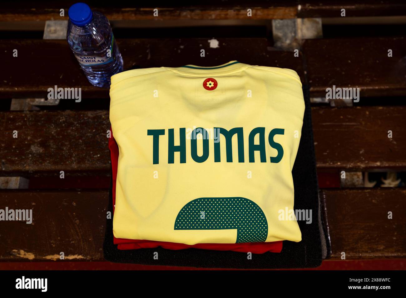 LARNACA, CYPRUS - 23RD MAY 2024: Jac Thomas shirt. Cymru u17 v Austria ...