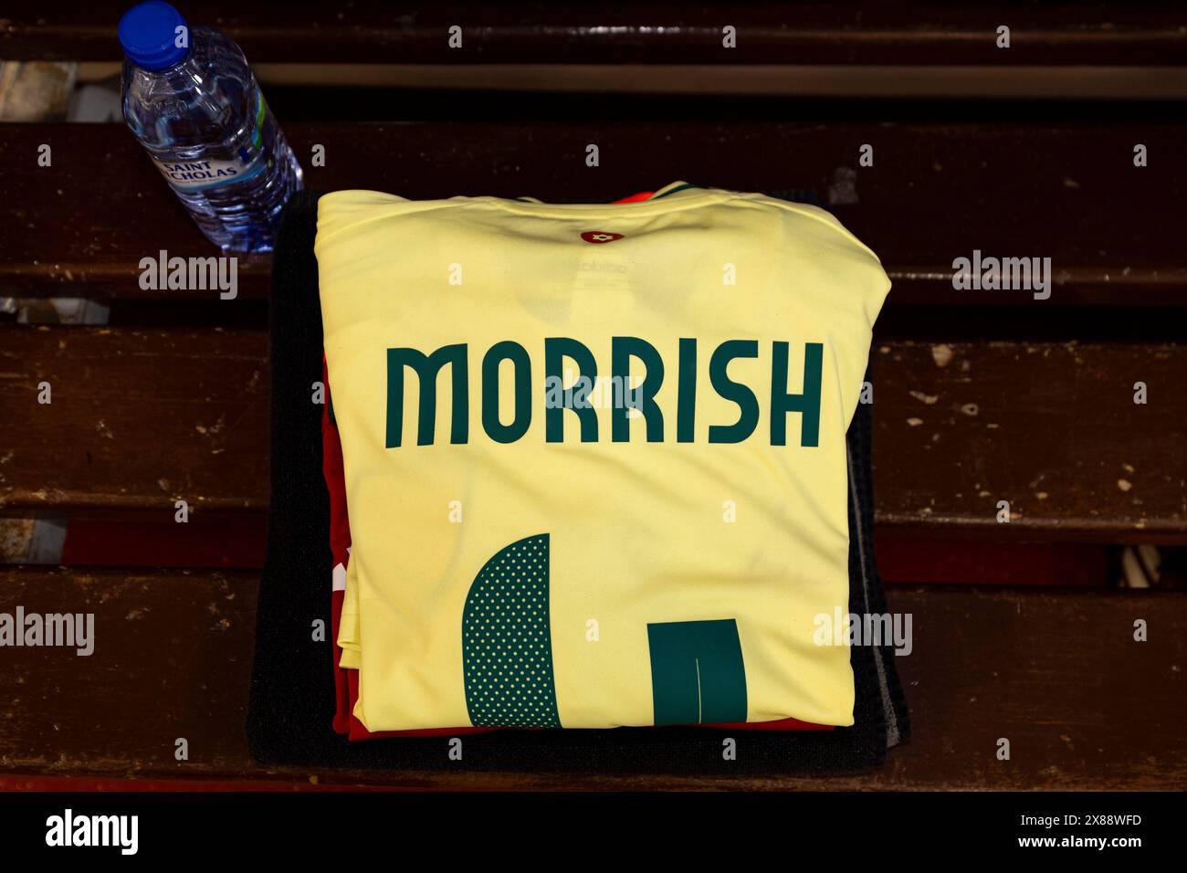 LARNACA, CYPRUS - 23RD MAY 2024: Rhys Morrish shirt. Cymru u17 v ...