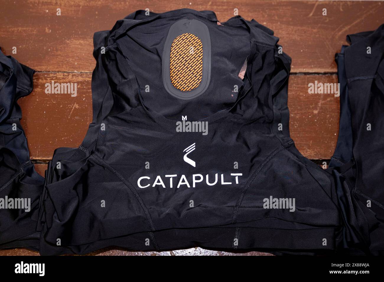 LARNACA, CYPRUS - 23RD MAY 2024: Catapult GPS System. Cymru u17 v ...