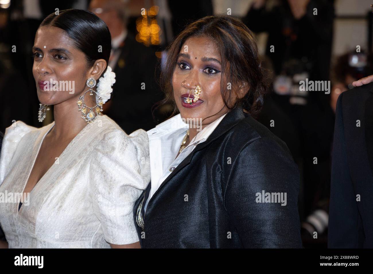 Cannes, France. 23rd May, 2024. Hridhu Haroon, Julien Graff, Chhaya ...