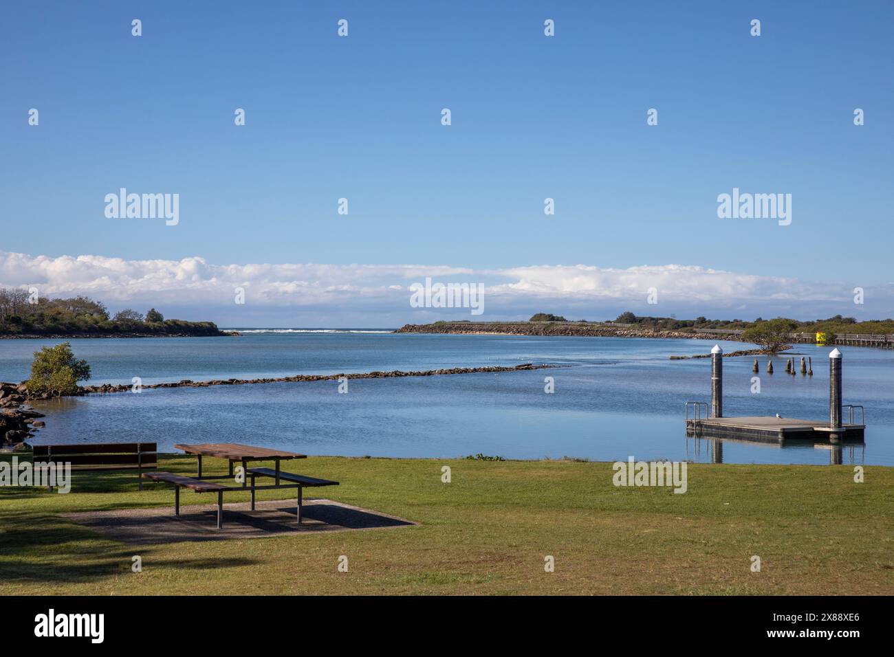 Urunga is a small coastal town on the east coast of Australia, near to ...