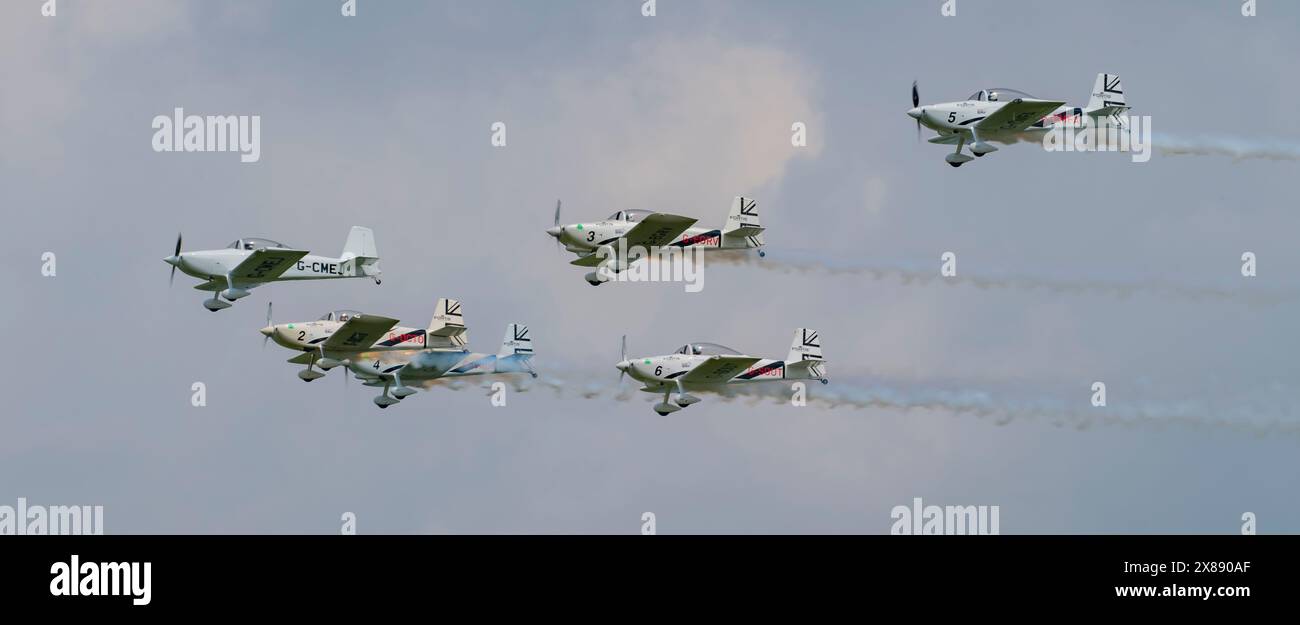 Team Raven at Temps Des Helices Air Show 2024 in La Ferte-Alais, France ...