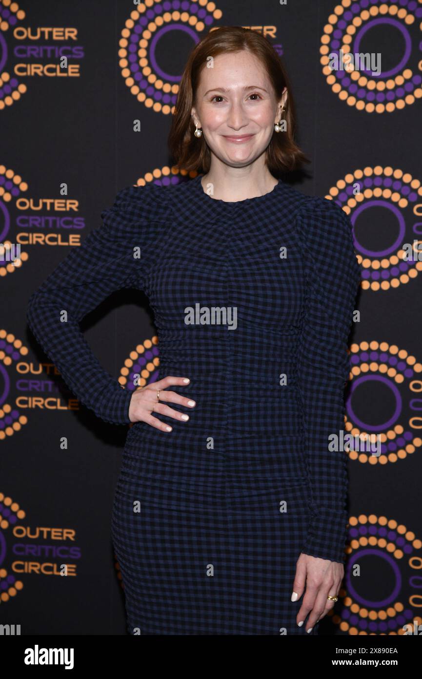 New York, USA. 23rd May, 2024. Rachel Sussman attends the 2024 Outer ...