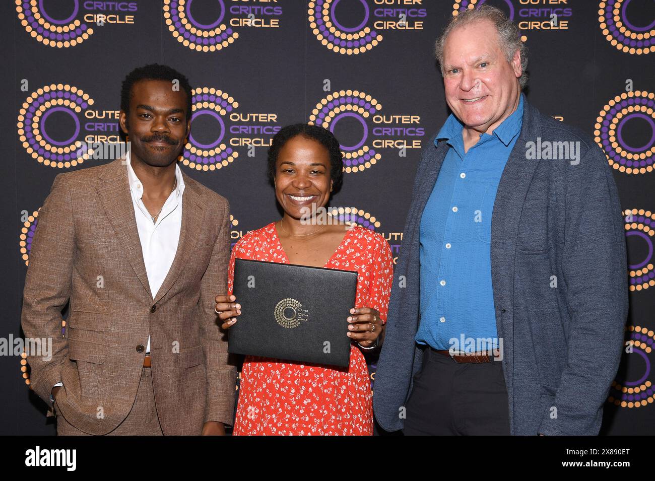 New York, USA. 23rd May, 2024. (L-R) William Jackson Harper, Eboni ...