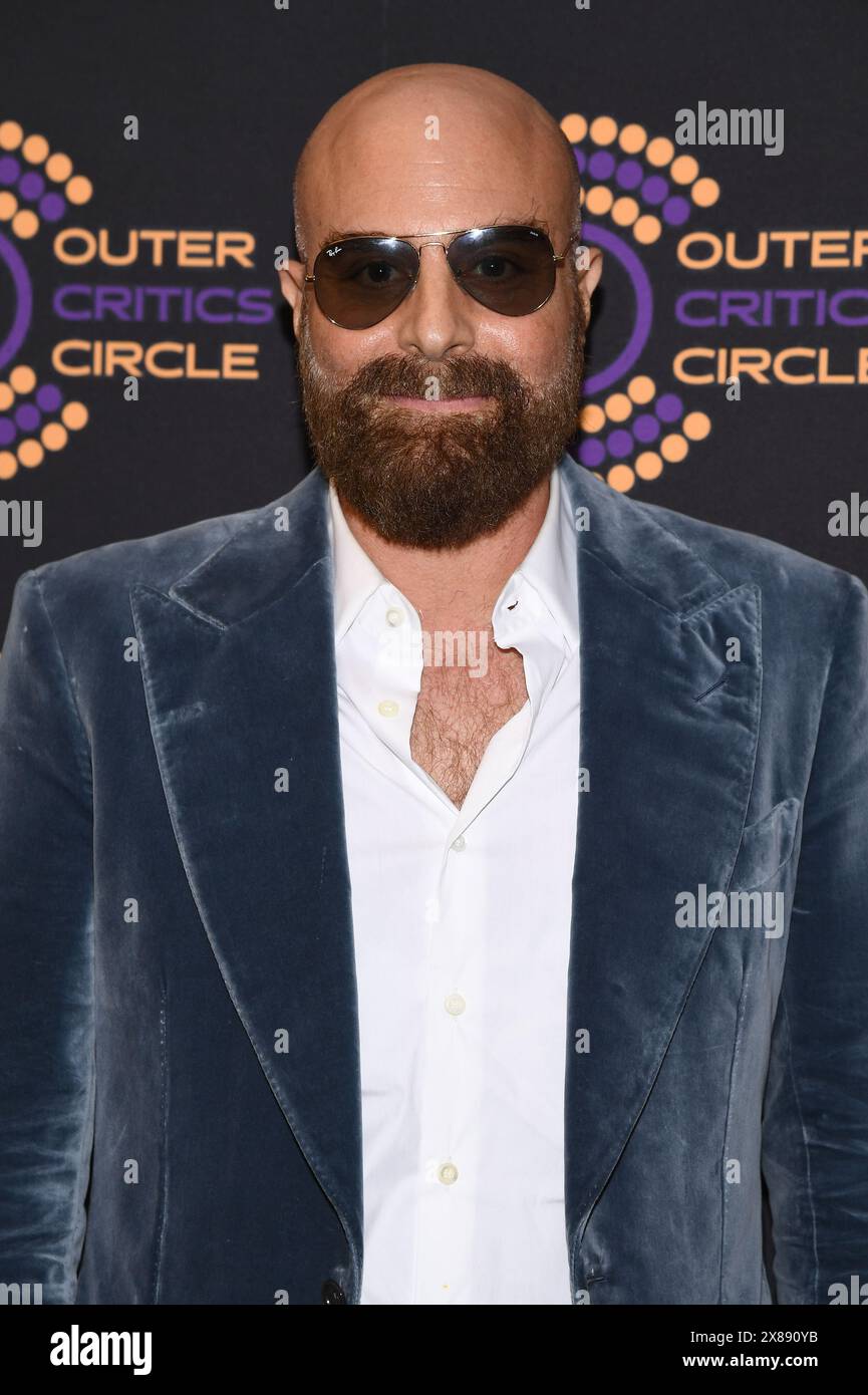 David Adjmi attends the 2024 Outer Critics Circle Awards at The New ...