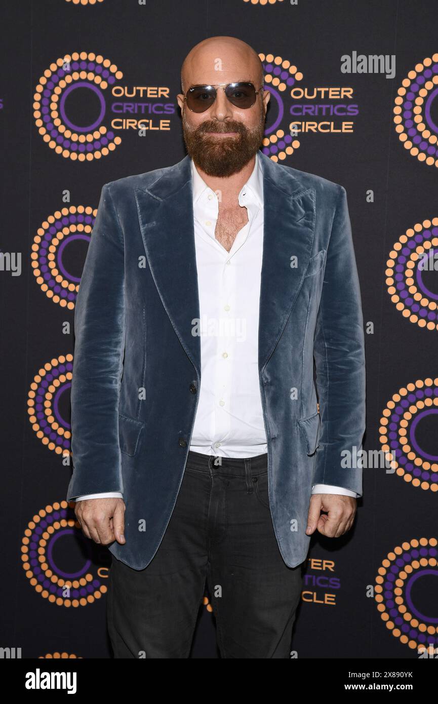 New York, USA. 23rd May, 2024. David Adjmi attends the 2024 Outer ...