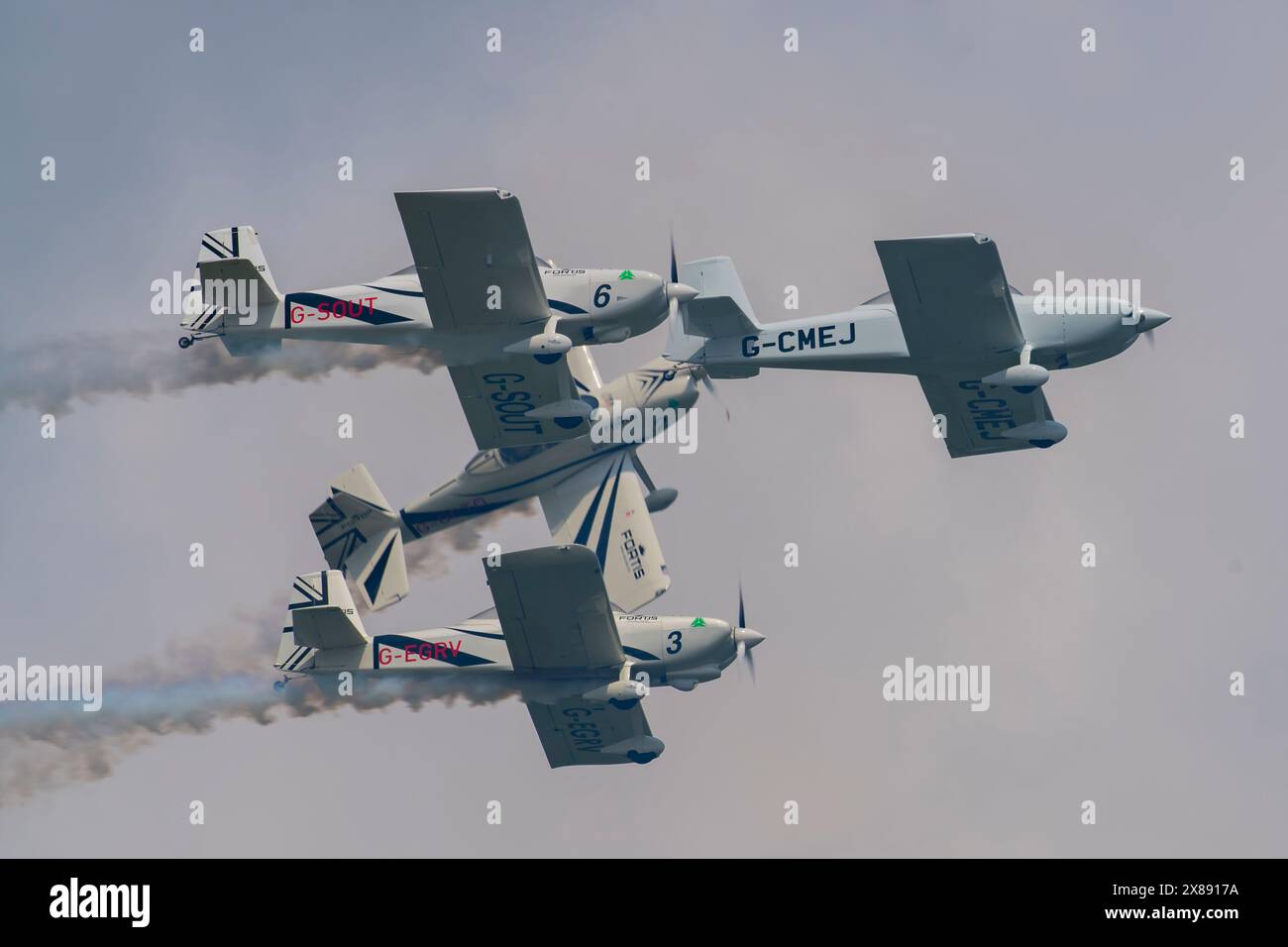 Team Raven at Temps Des Helices Air Show 2024 in La Ferte-Alais, France ...