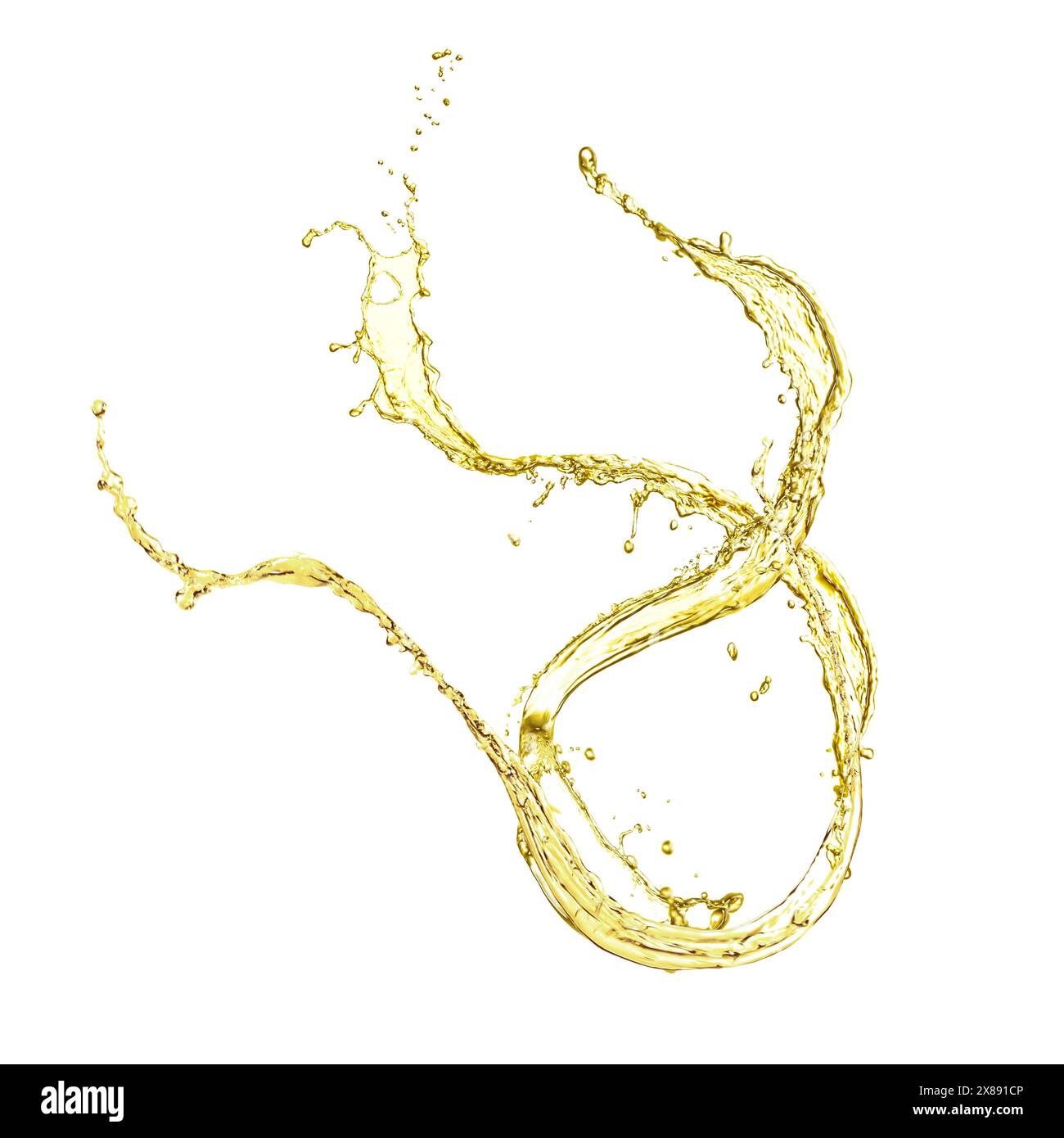 Cooking oil spill isolated Cut Out Stock Images & Pictures - Alamy