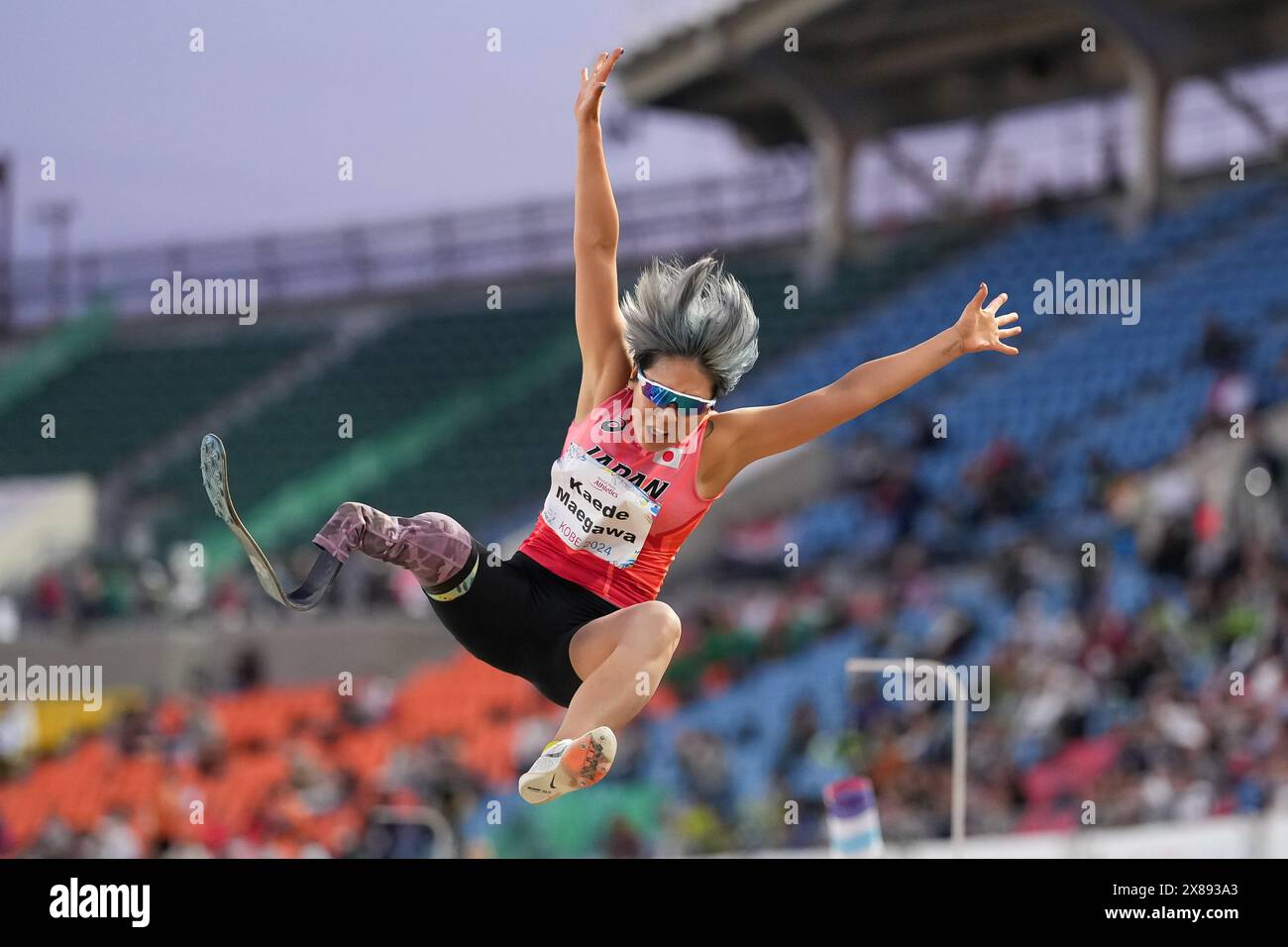 Hyogo, Japan. 23rd May, 2024. Kaede Maegawa (JPN) Athletics : Kobe 2024 ...