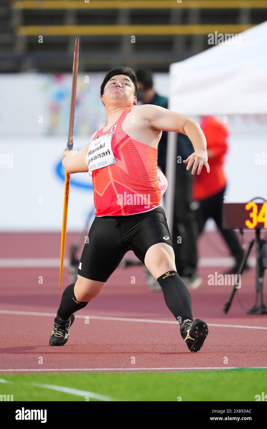 Hyogo, Japan. 23rd May, 2024. Haruki Masanari (JPN) Athletics : Kobe ...