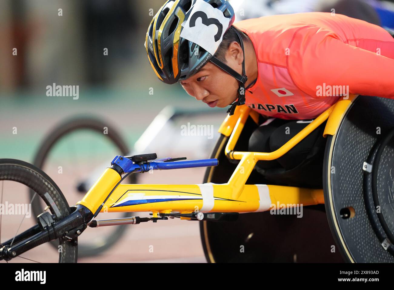 Hyogo, Japan. 23rd May, 2024. Tomoki Sato (JPN) Athletics : Kobe 2024 Para Athletics World ...