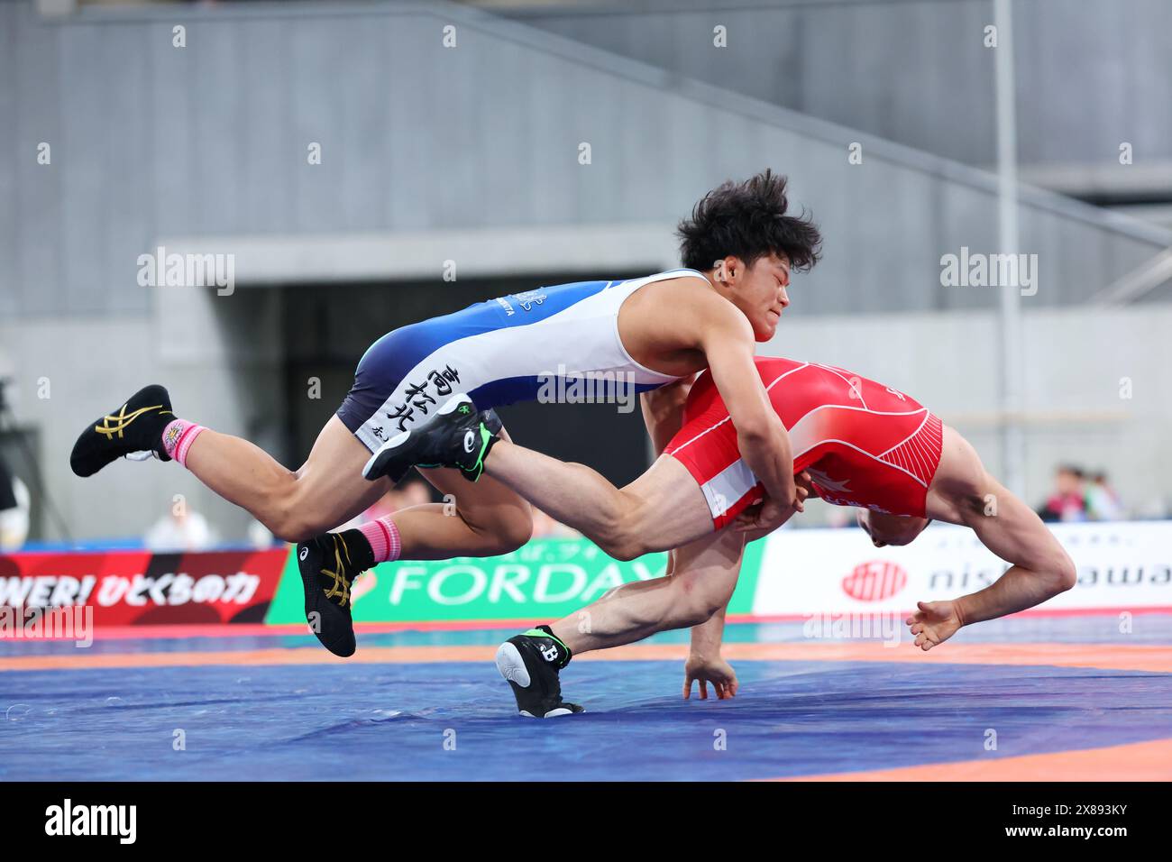 Tokyo, Japan. 23rd May, 2024. (L-R) Taizo Yoshida, Yuya Okajima ...