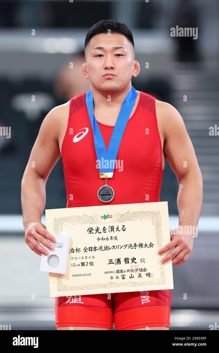 Tokyo, Japan. 23rd May, 2024. Satoshi Miura Wrestling : Meiji Cup All ...