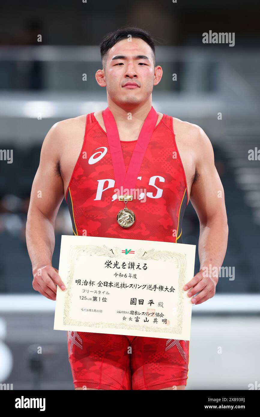 Tokyo, Japan. 23rd May, 2024. Taira Sonoda Wrestling : Meiji Cup All ...