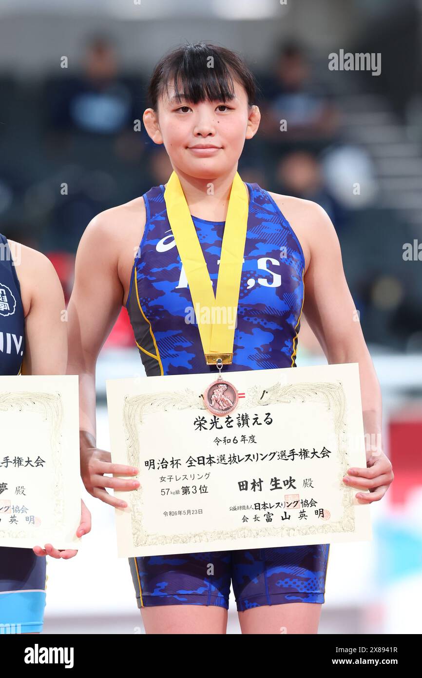 Tokyo, Japan. 23rd May, 2024. Ibuki Tamura Wrestling : Meiji Cup All ...