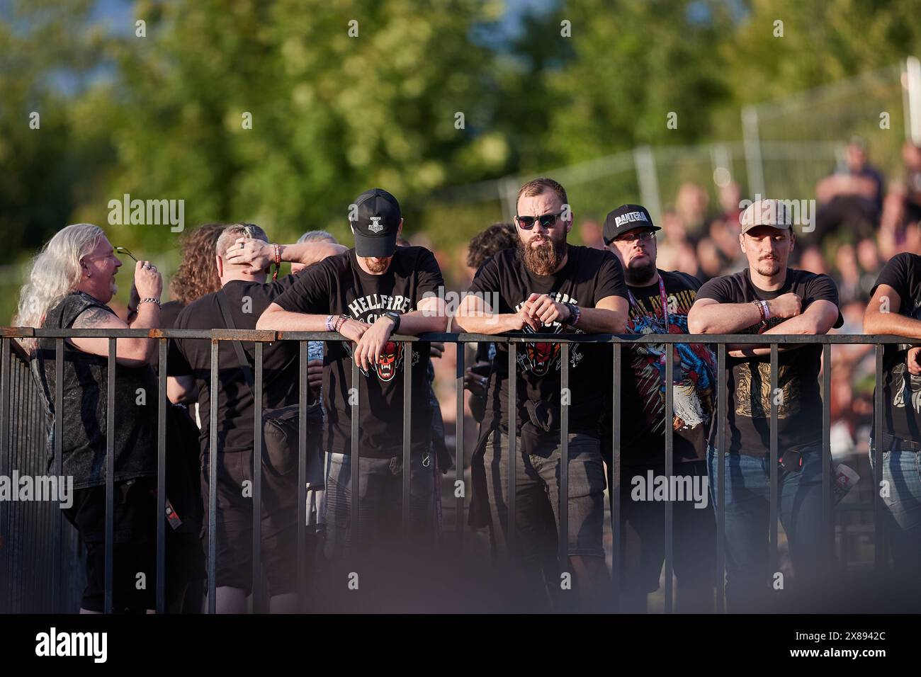 Festival crowd at Brutal Assault metal festival Stock Photo - Alamy