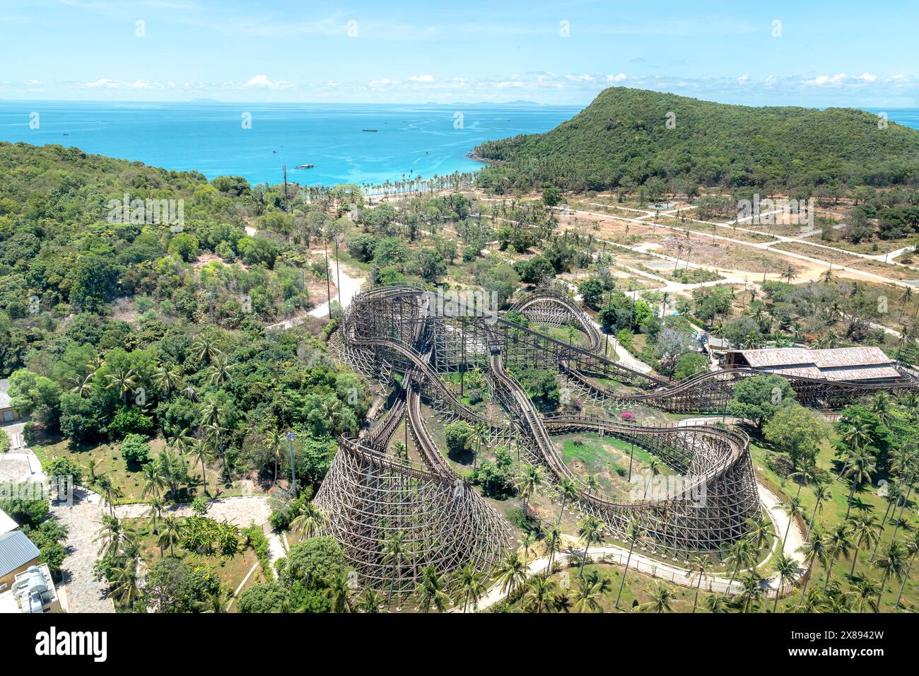 An Thoi, Phu Quoc, Vietnam - April 29, 2024: Sun World Hon Thom Nature ...