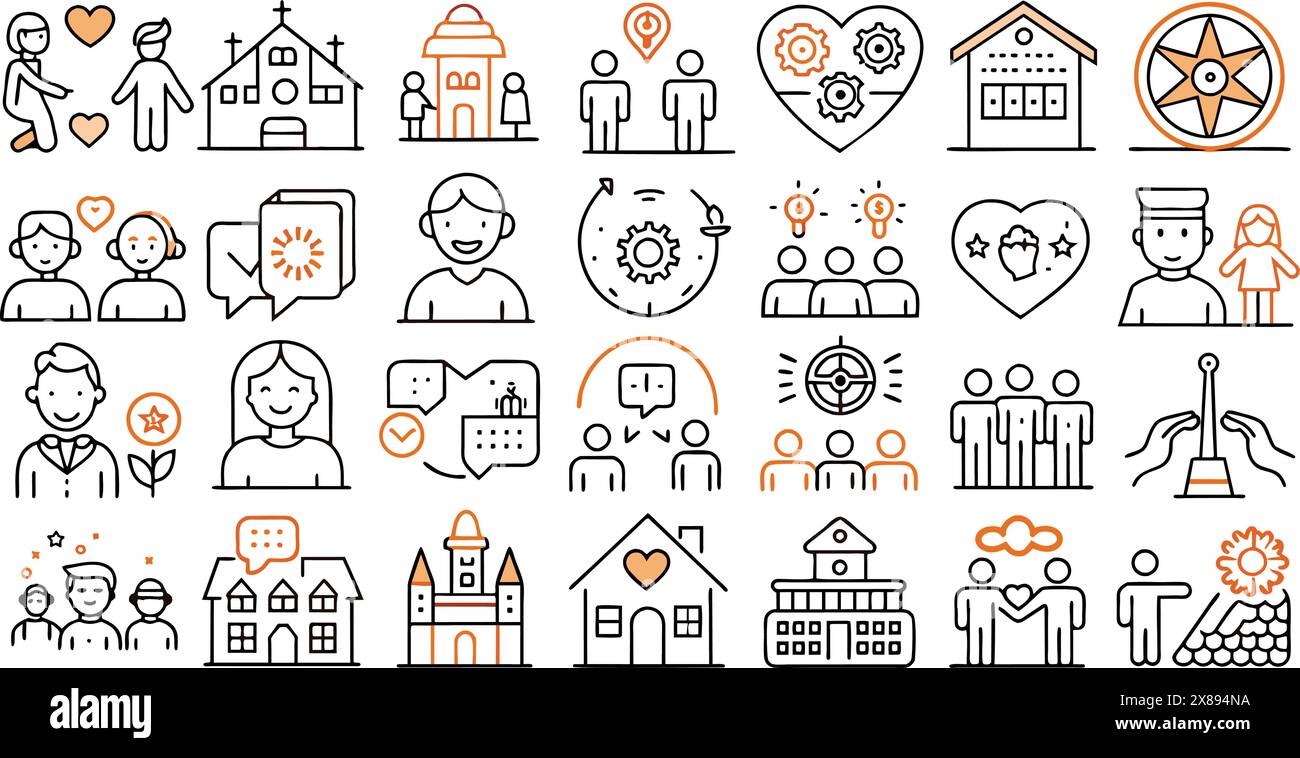 icon .Editable stroke, Vector illustration Stock Vector Image & Art - Alamy