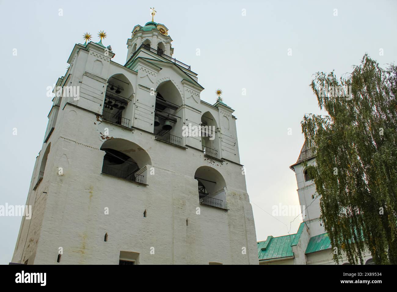Yaroslavl; Spaso-Preobrazhensky monastery; architecture of ancient ...
